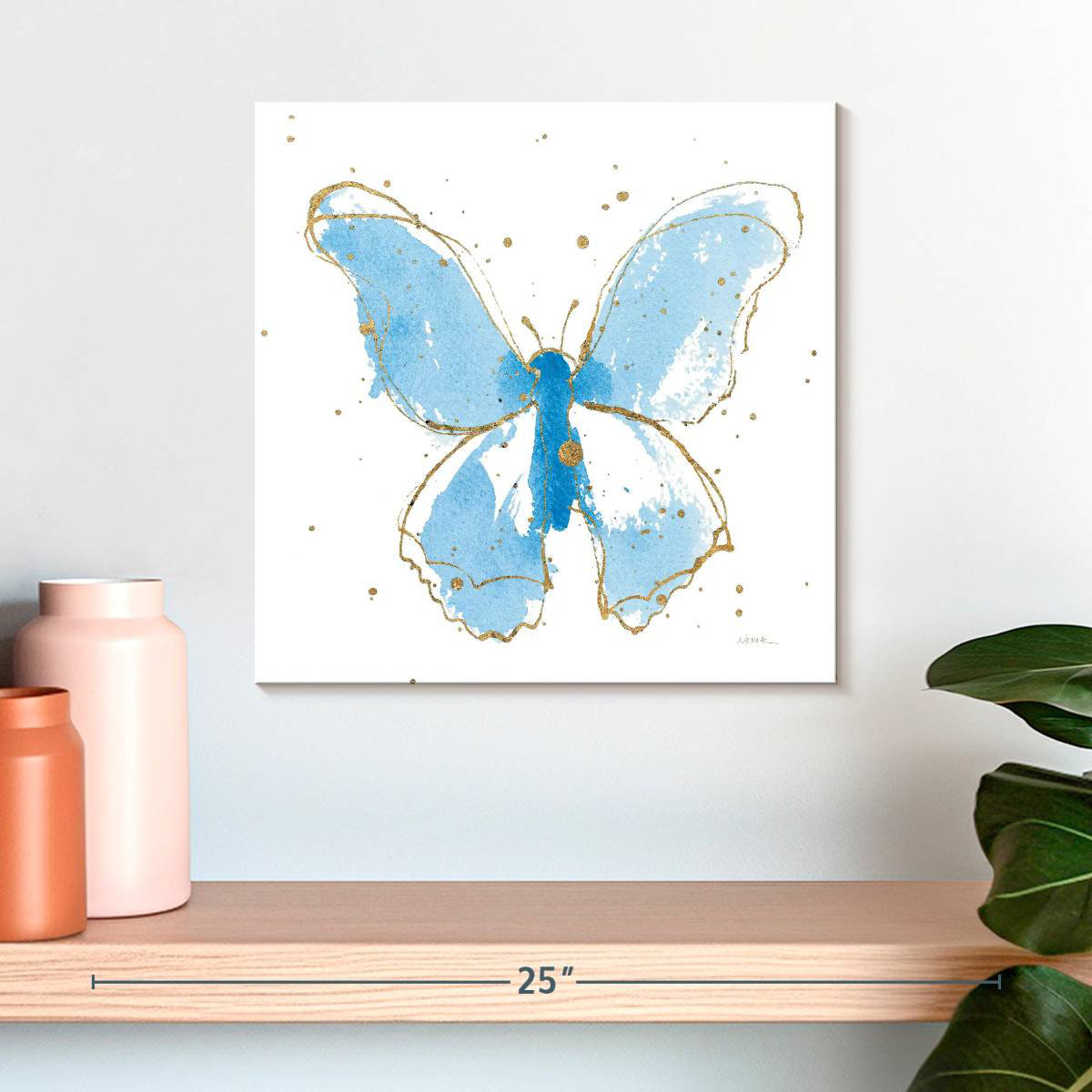 Ebern Designs Brampt Gilded Butterflies II - Wayfair Canada