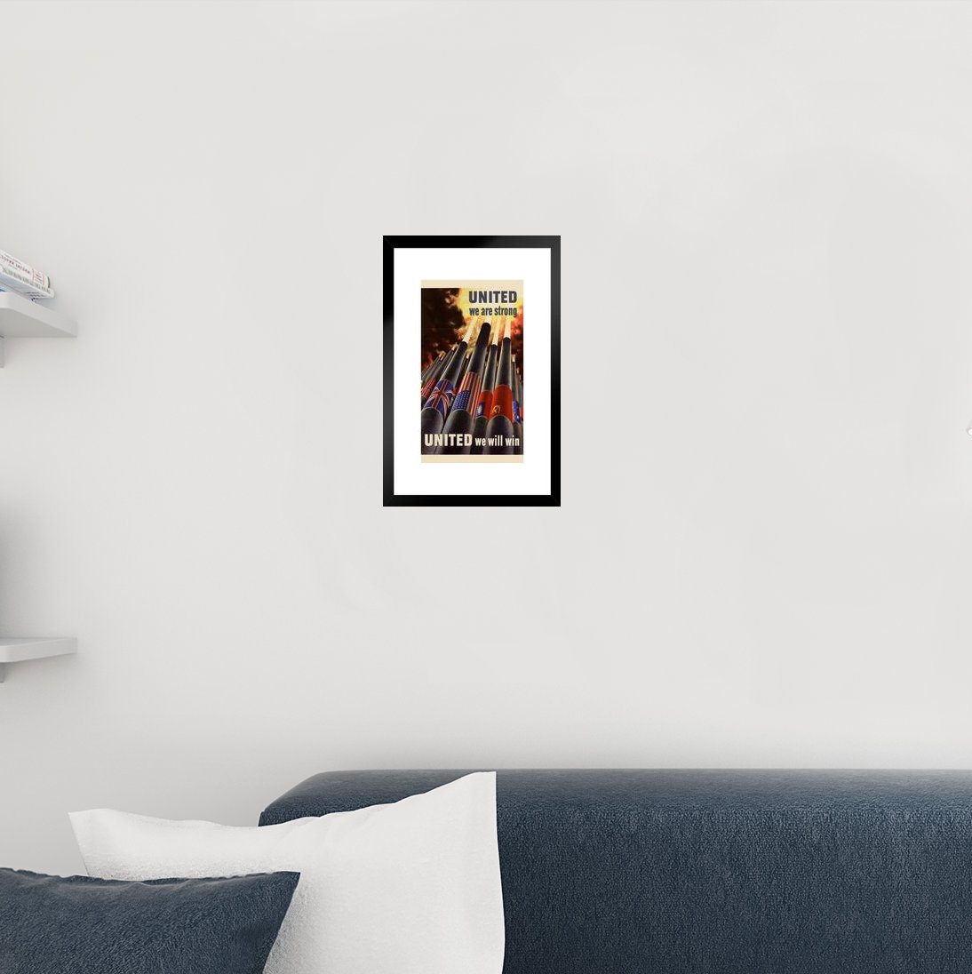 Red Barrel Studio® WPA War Propaganda United We Are Strong United We ...