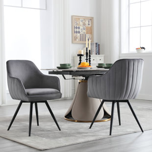 Swivel Kitchen & Dining Chairs You'll Love | Wayfair