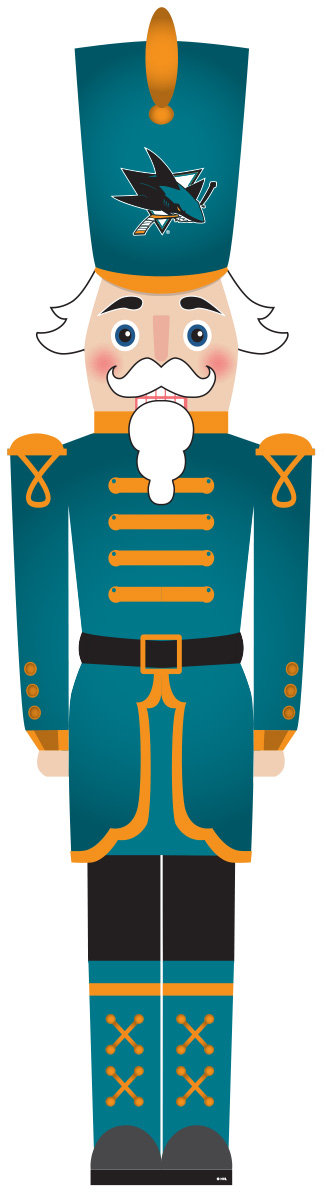 Fan Creations San Jose Sharks 46" Nutcracker Leaner - Wayfair Canada