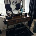 Mercury Row Hans Dressing Table with Mirror & Reviews | Wayfair.co.uk