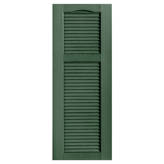 Alpha Shutters Cathedral Top Combination Shutters Pair & Reviews | Wayfair