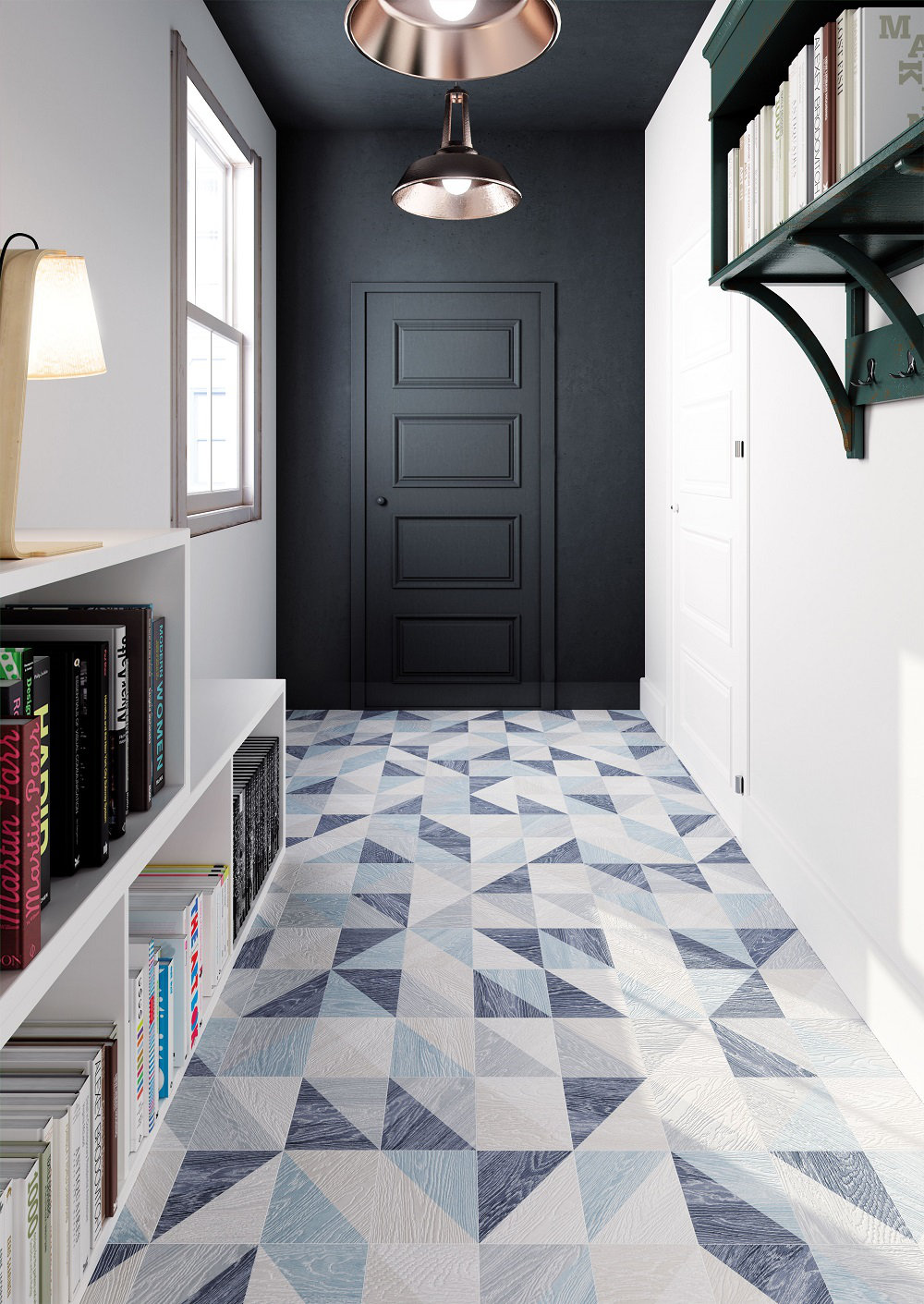 Apollo Tile 7" x 7" Porcelain Wood Look Subway Wall & Floor Tile | Wayfair