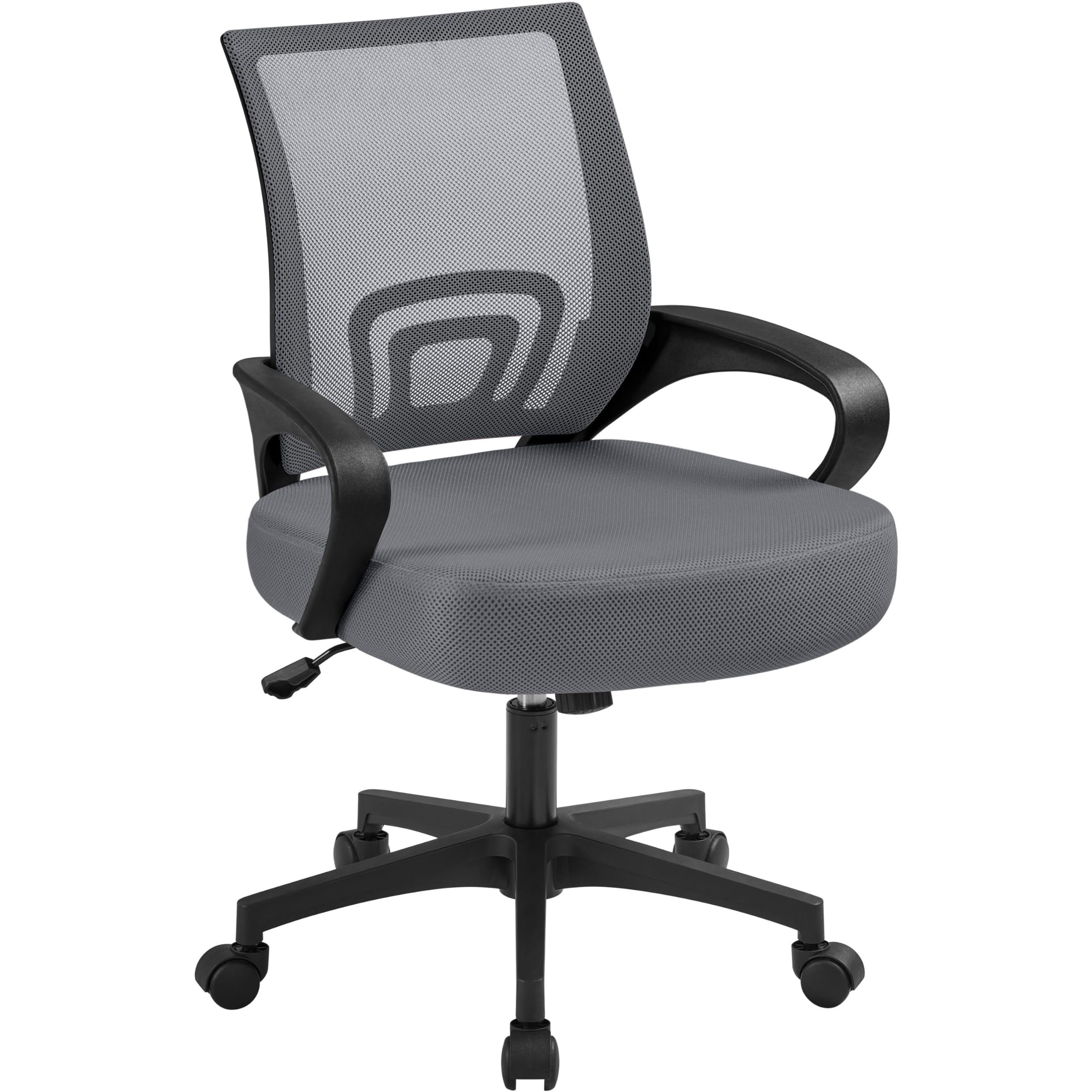 Inbox Zero Office Chair Mid Back Executive Task Swivel Rolling Gaming ...