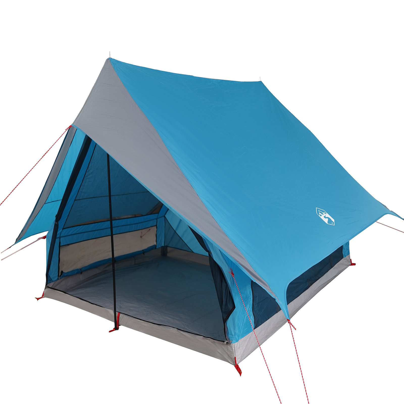 Vidaxl Camping Tent A-Frame 3-Person Blue Waterproof | Wayfair