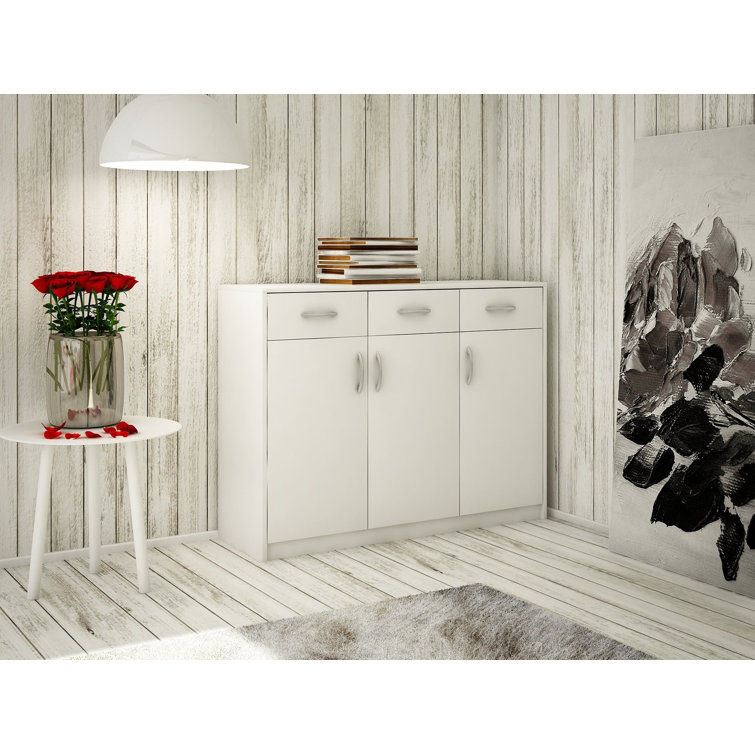 Meblando 110cm Wide 3 Drawer Sideboard | Wayfair.co.uk
