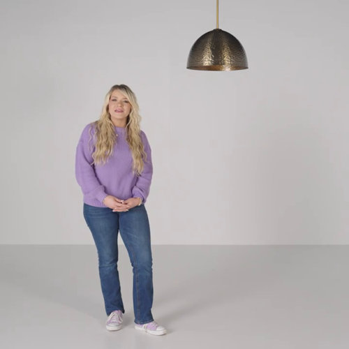 Willa Arlo Interiors Arvilla 1 - Light Brass Single Pendant & Reviews ...