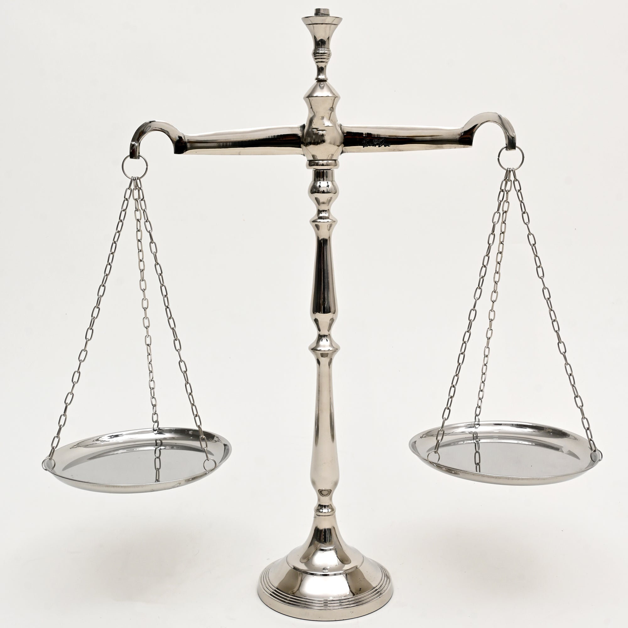 Charlton Home® Vintage Style Libra-Scale Tray-Unique Centerpiece ...