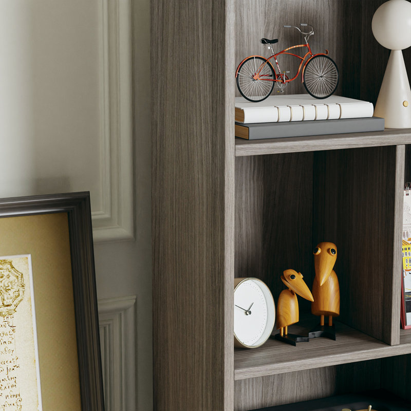 George Oliver Jaen Bookcase & Reviews | Wayfair