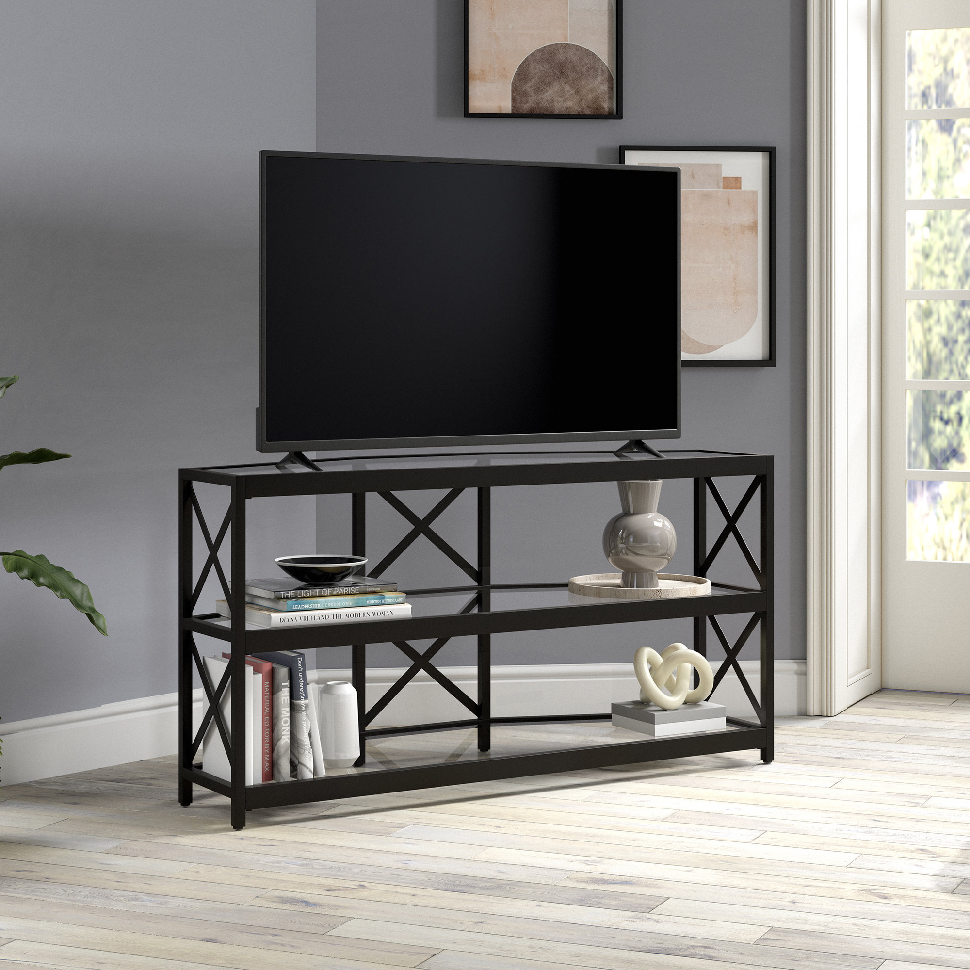 17 Stories Celine TV Stand for TVs up to 55" | Wayfair
