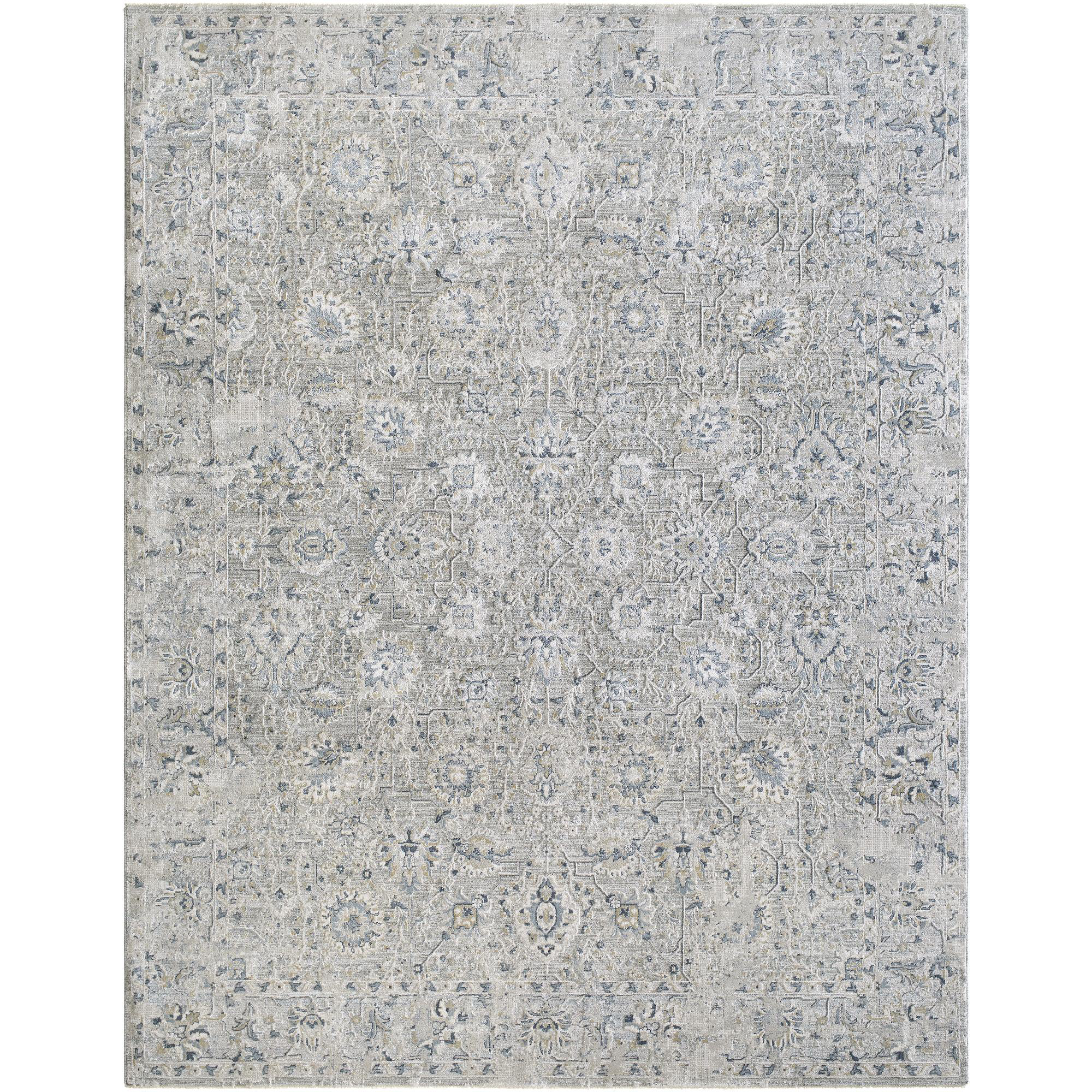 Trent Austin Design Avia Machine Woven Polyester Area Rug in Light Grey ...