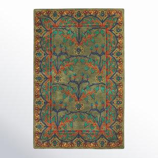 Teal Wool Area Rugs You'll Love | Wayfair