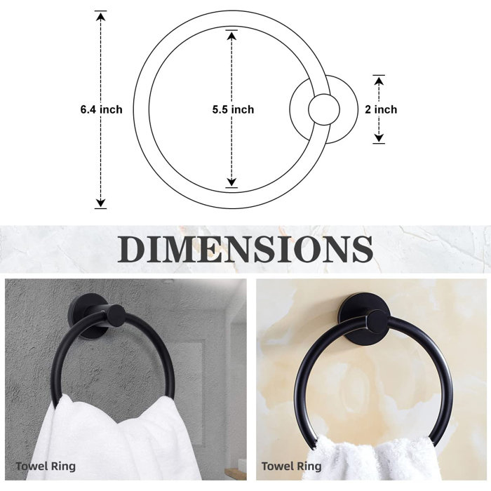 EZsport Wall Mounted Towel Rack & Reviews | Wayfair