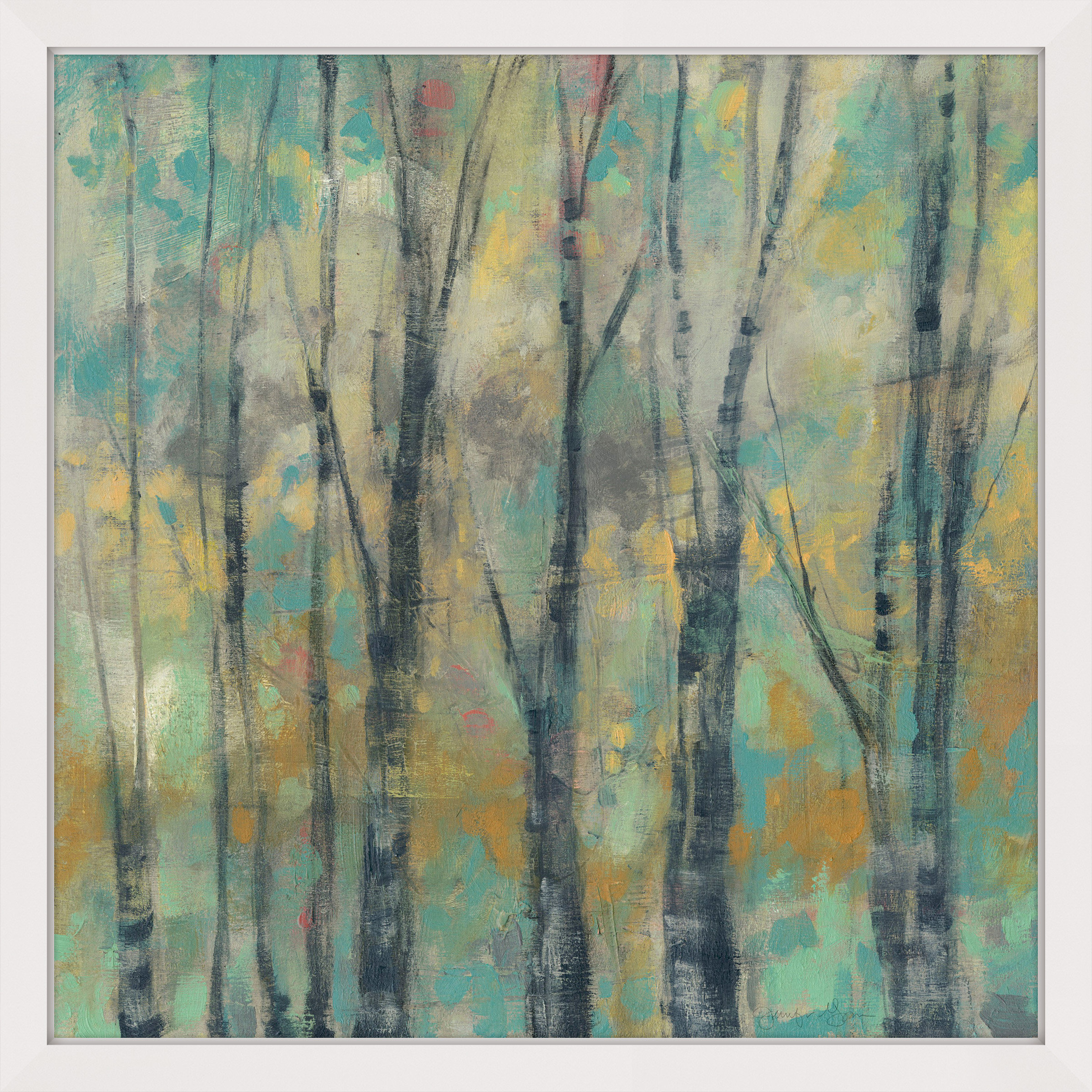 Marmont Hill "Pastel Arbor I" Framed Print | Wayfair