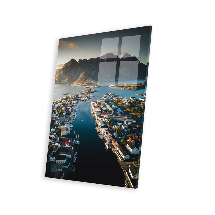 Latitude Run® Henningsvær, Lofoten, Norway Print On Acrylic Glass ...