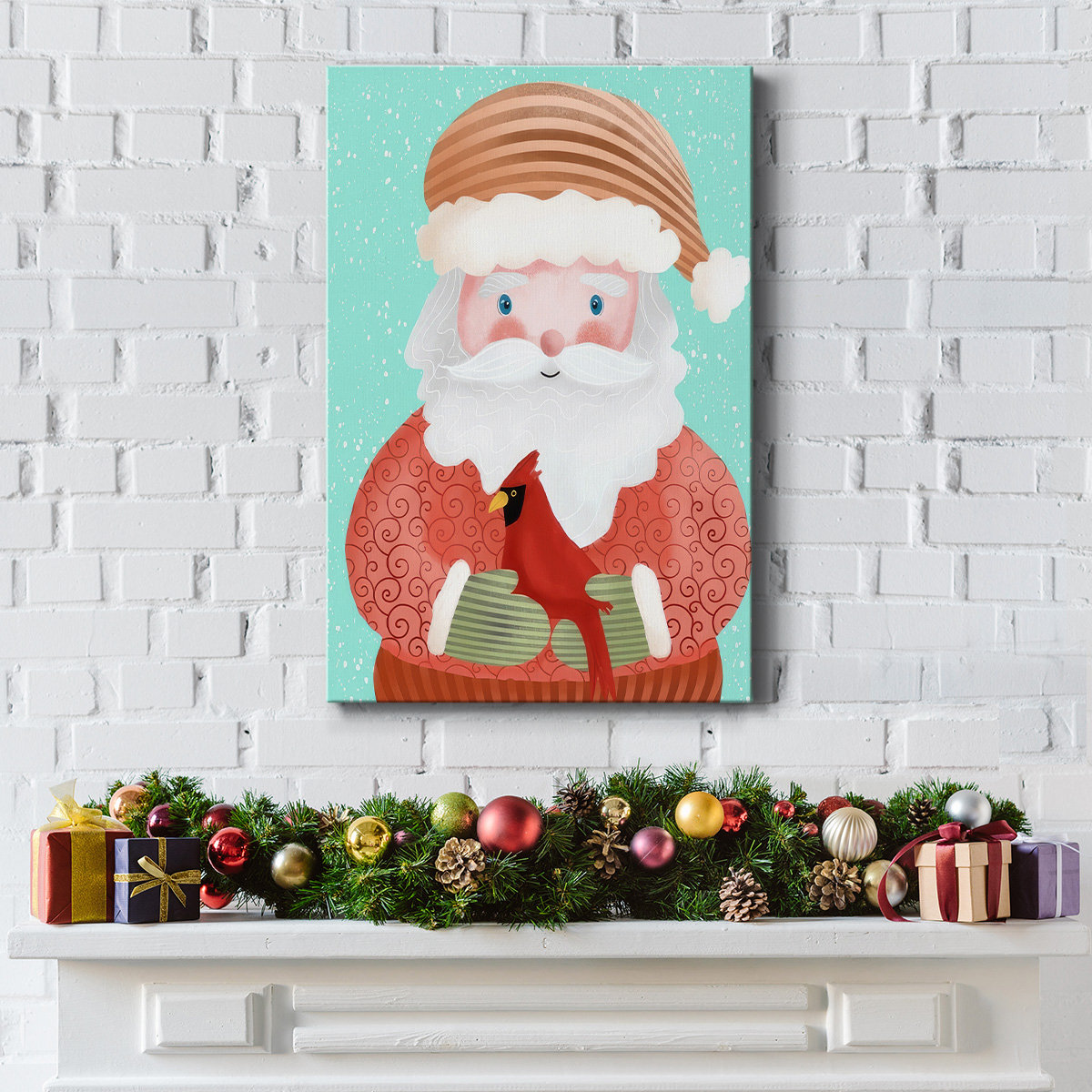 The Holiday Aisle® Santa Pack I- Gallery Wrapped Canvas - Wayfair Canada