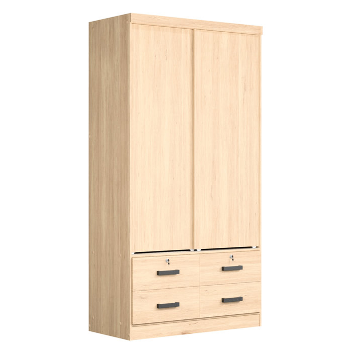 Ebern Designs Toles Manufactured Wood Armoire | Wayfair