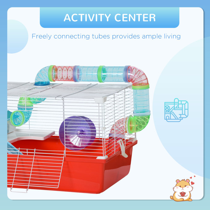 Tucker Murphy Pet™ Boileau Hamster Portable Playpen | Wayfair