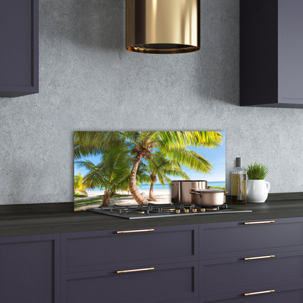 Sansibar Home 50 cm x 100 cm Glas Spritzschutzpaneel Addylin | Wayfair.de