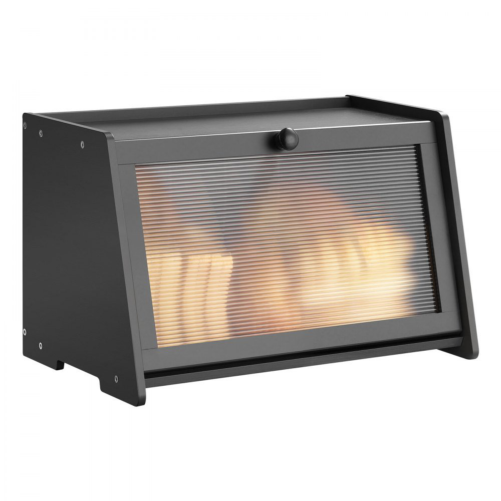 Winston Porter Bread Box for Kitchen Counter Large Capacity Bamboo ...