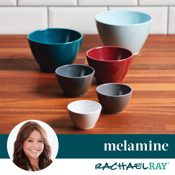 Rachael Ray Create Delicious Melamine Nesting / Stackable Measuring ...