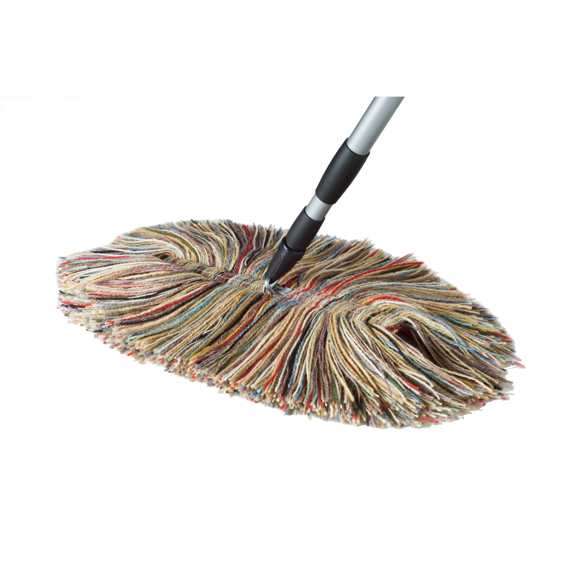 Sladust All Natural Wool Dust Mop with Metal Telescoping Handle | Wayfair