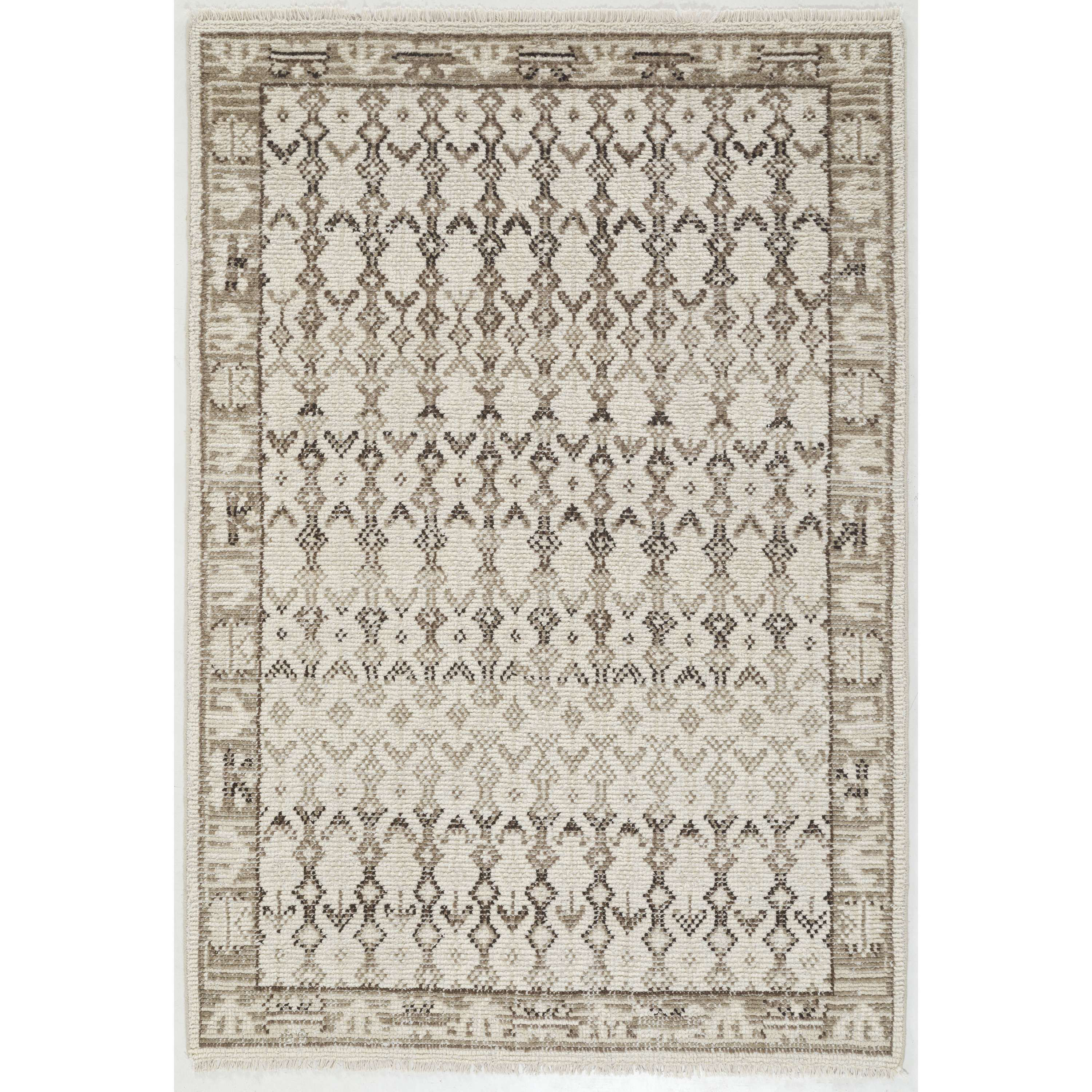 Union Rustic Hand Knotted Wool Ellis Indoor Area Rug & Reviews | Wayfair