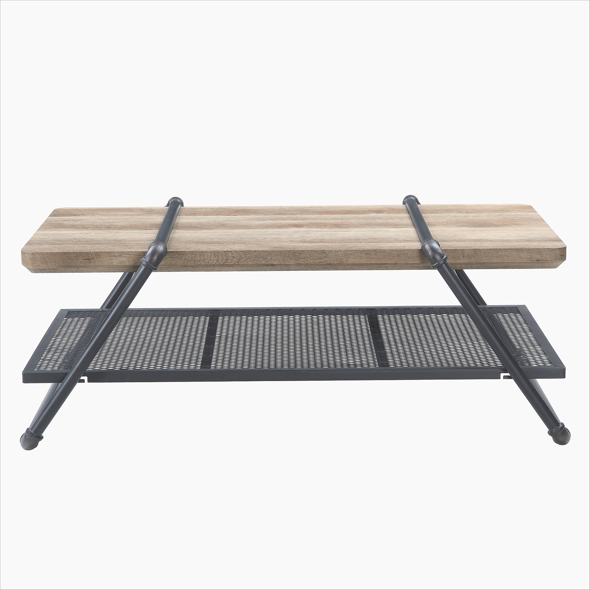 Trent Austin Design® Brantley Oak & Sandy Gray Finish Coffee Table ...