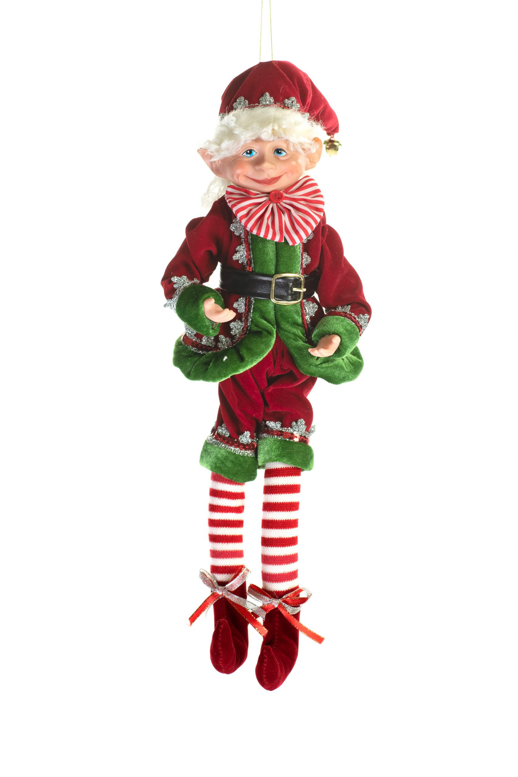 The Holiday Aisle® Hanging Fancy Elf | Wayfair