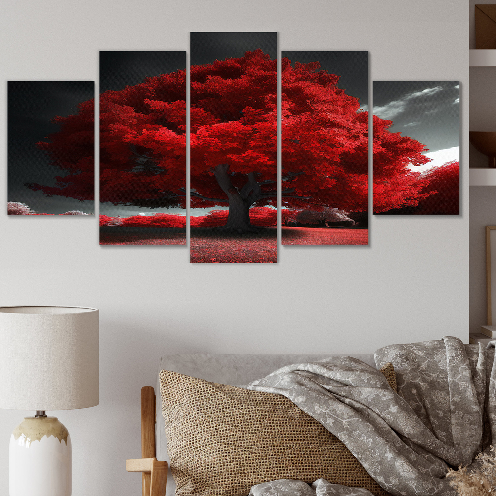 Latitude Run® Most Beautiful Tree In The Countryside II - Landscape ...