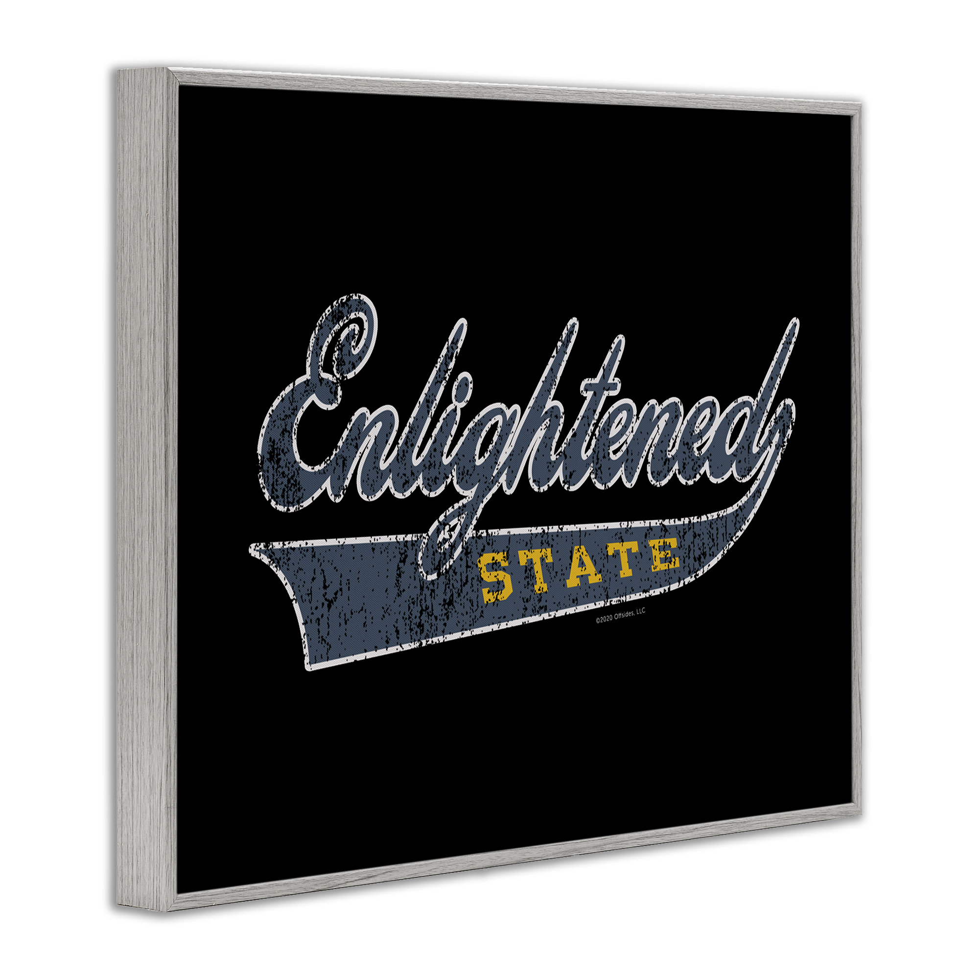 Ebern Designs Enlightened State Varsity Giclee Art by Higher Learning ...