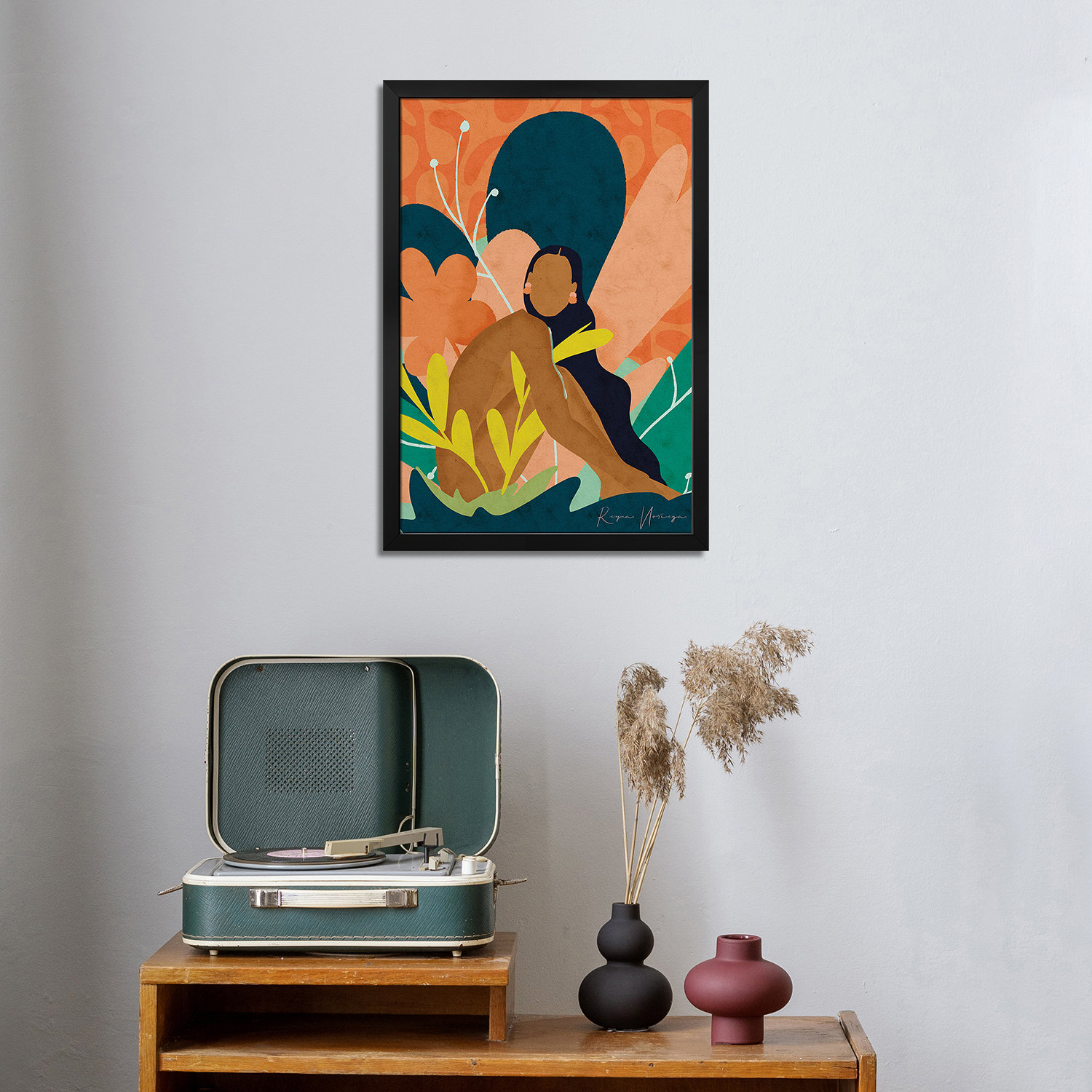 Breakwater Bay In Bloom Cover Premium Framed Poster by Reyna Noriega ...