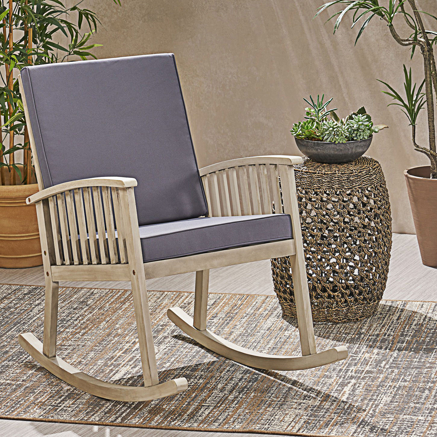 Latitude Run® Exotic Look Rocking Chair - Wayfair Canada