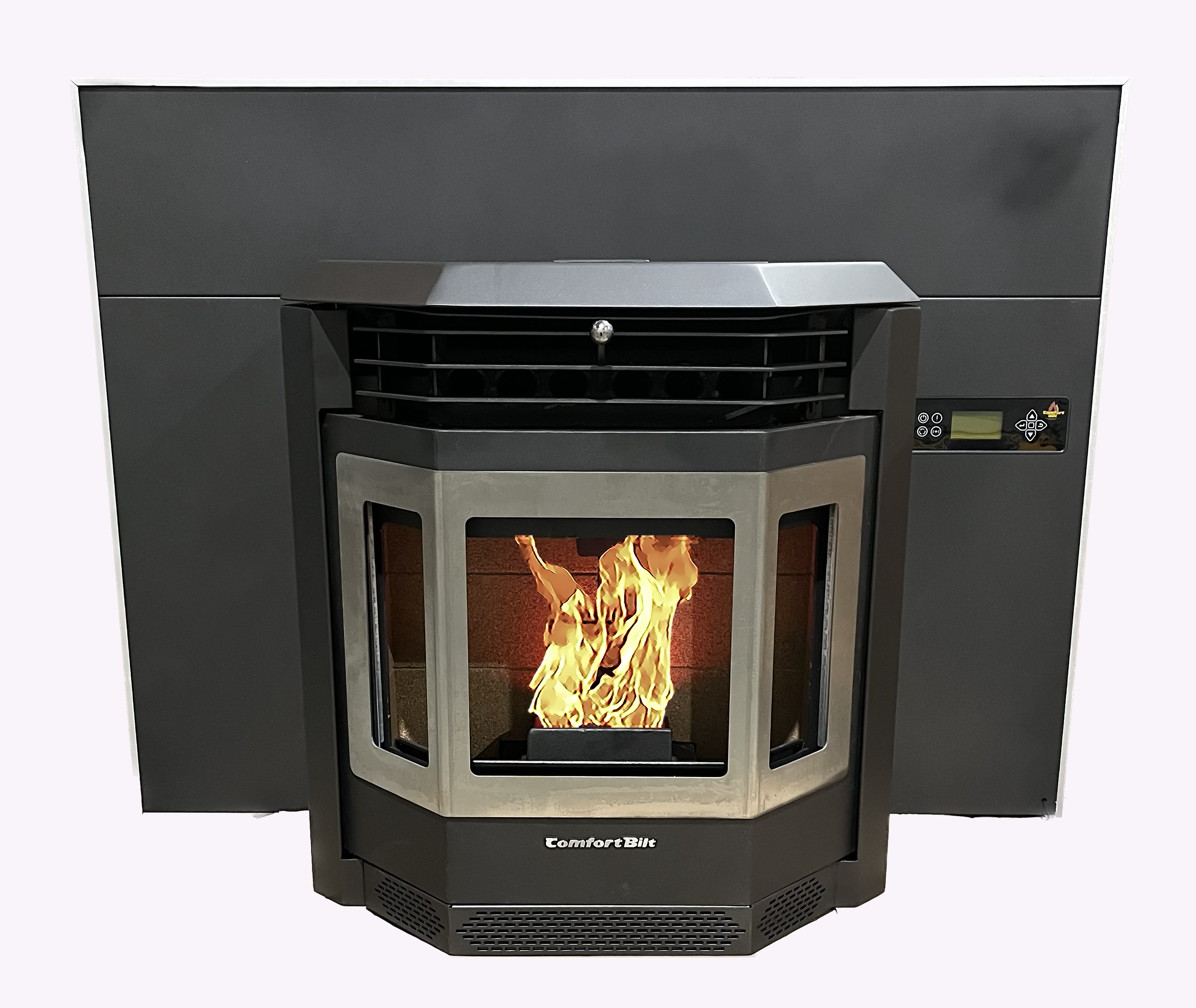 ComfortBilt Pellet Stoves HP22 insert Pellet Stove with stainless steel ...