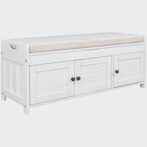 Upholstered White Storage Benches You'll Love | Wayfair