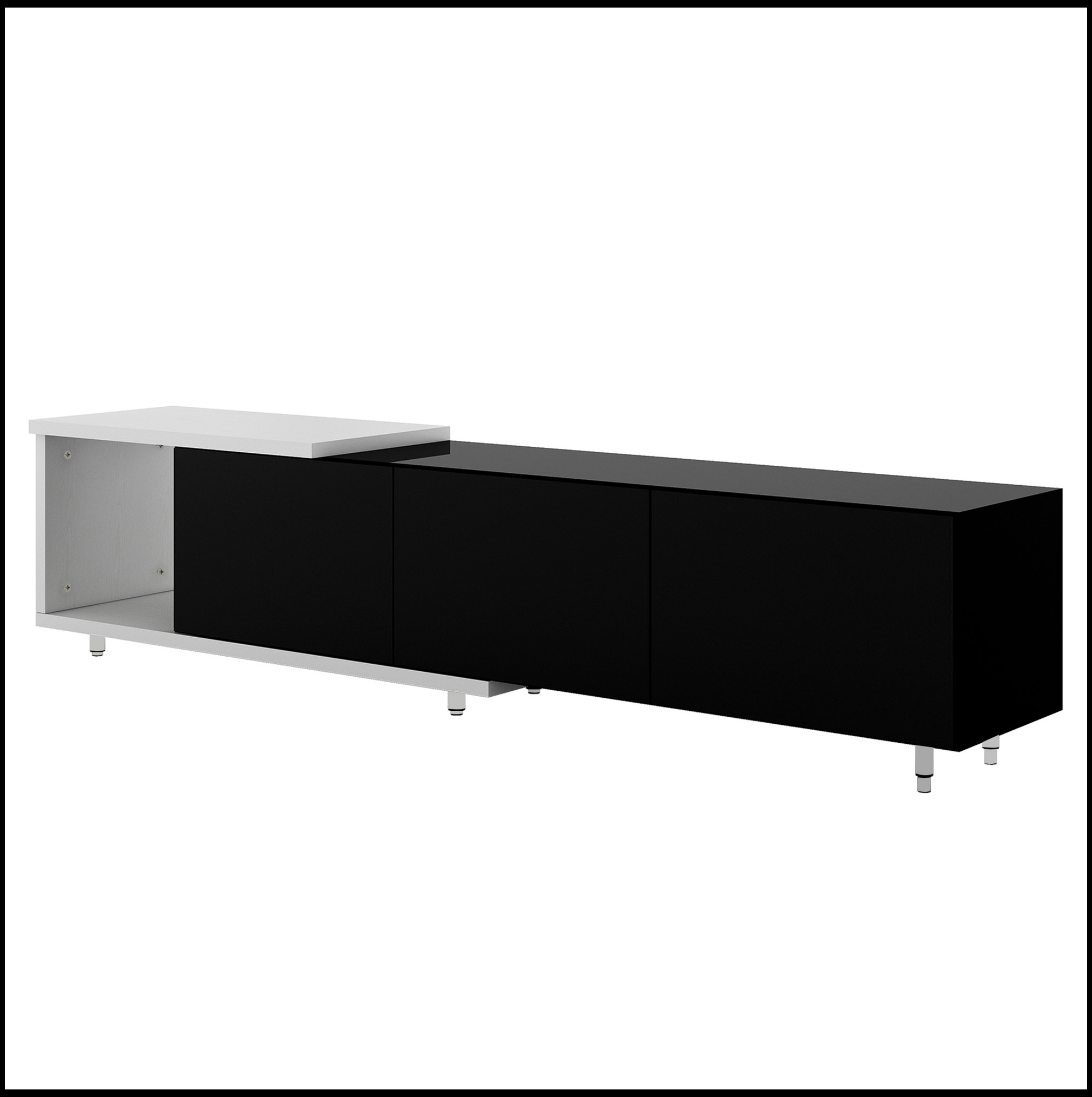 George Oliver 70.1''-100'' Modern Stylish TV Stand TV Cabinet For 80 ...