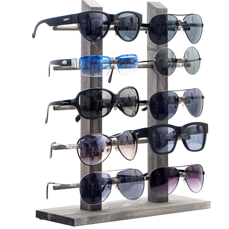 Gracie Oaks Vintage Desktop Sunglasses Display Stand | Wayfair
