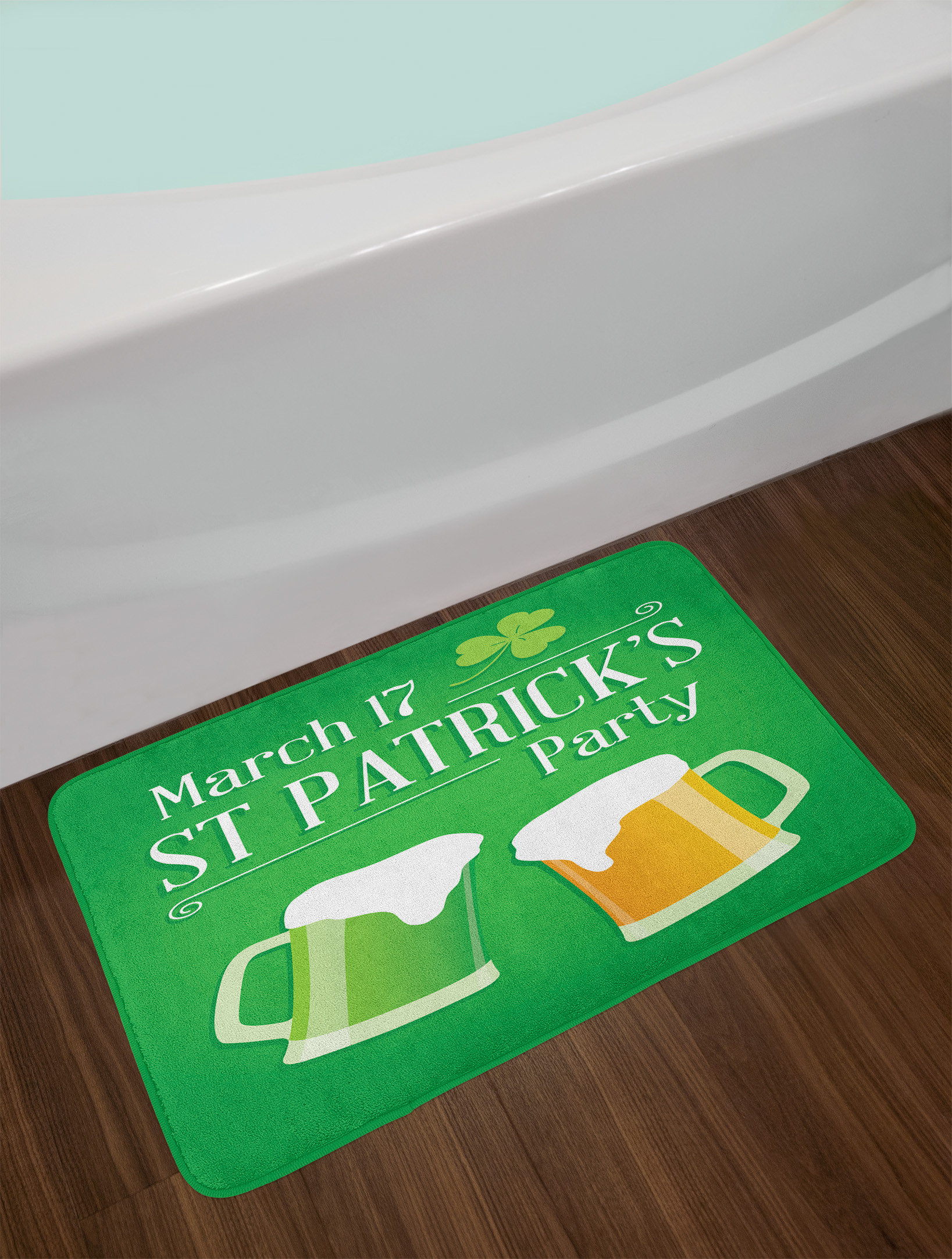 East Urban Home Cardarius Bath Mat | Wayfair