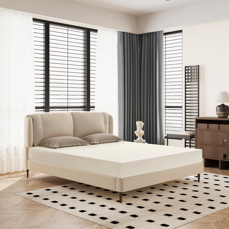 Alwyn Home Maellys 6" Medium Gel Memory Foam Mattress Infused with ...