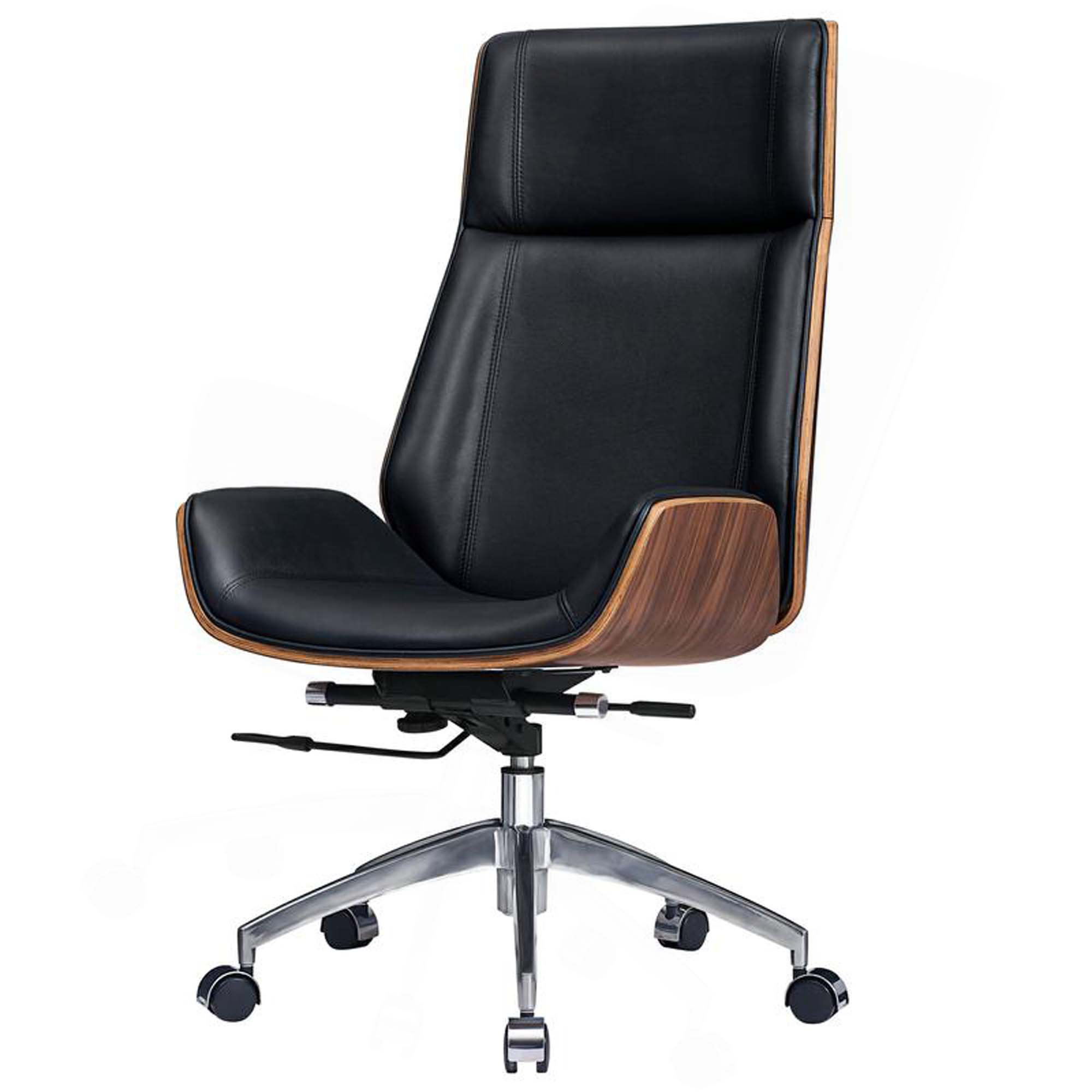 Corrigan Studio® Modern High Back Office Chair With Adjustable Swivel ...