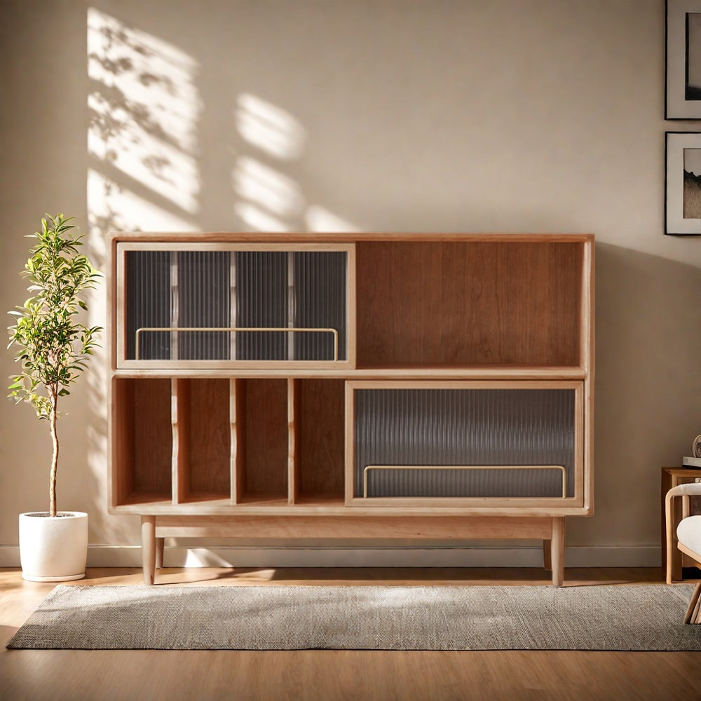 Kaoloupin Japanese style bookcase | Wayfair