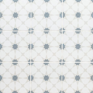 Patterned Porcelain Floor Tile You'll Love | Wayfair