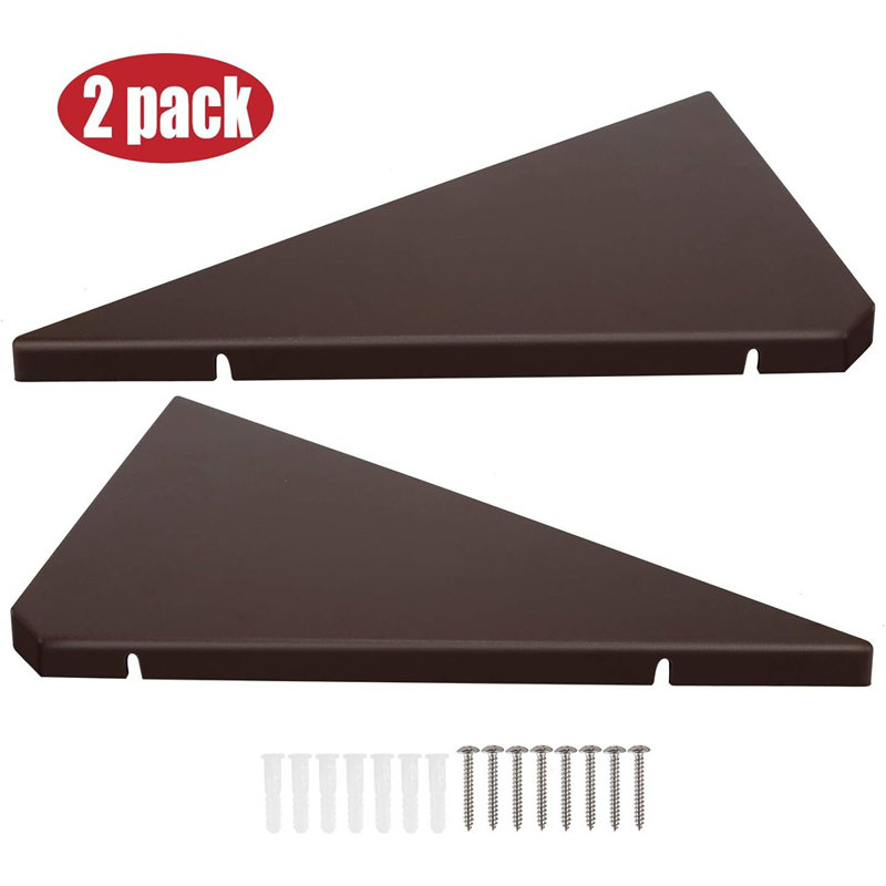 Ebern Designs Corner Mounting Shelf,Easy To Install Wall Corner Shelf ...