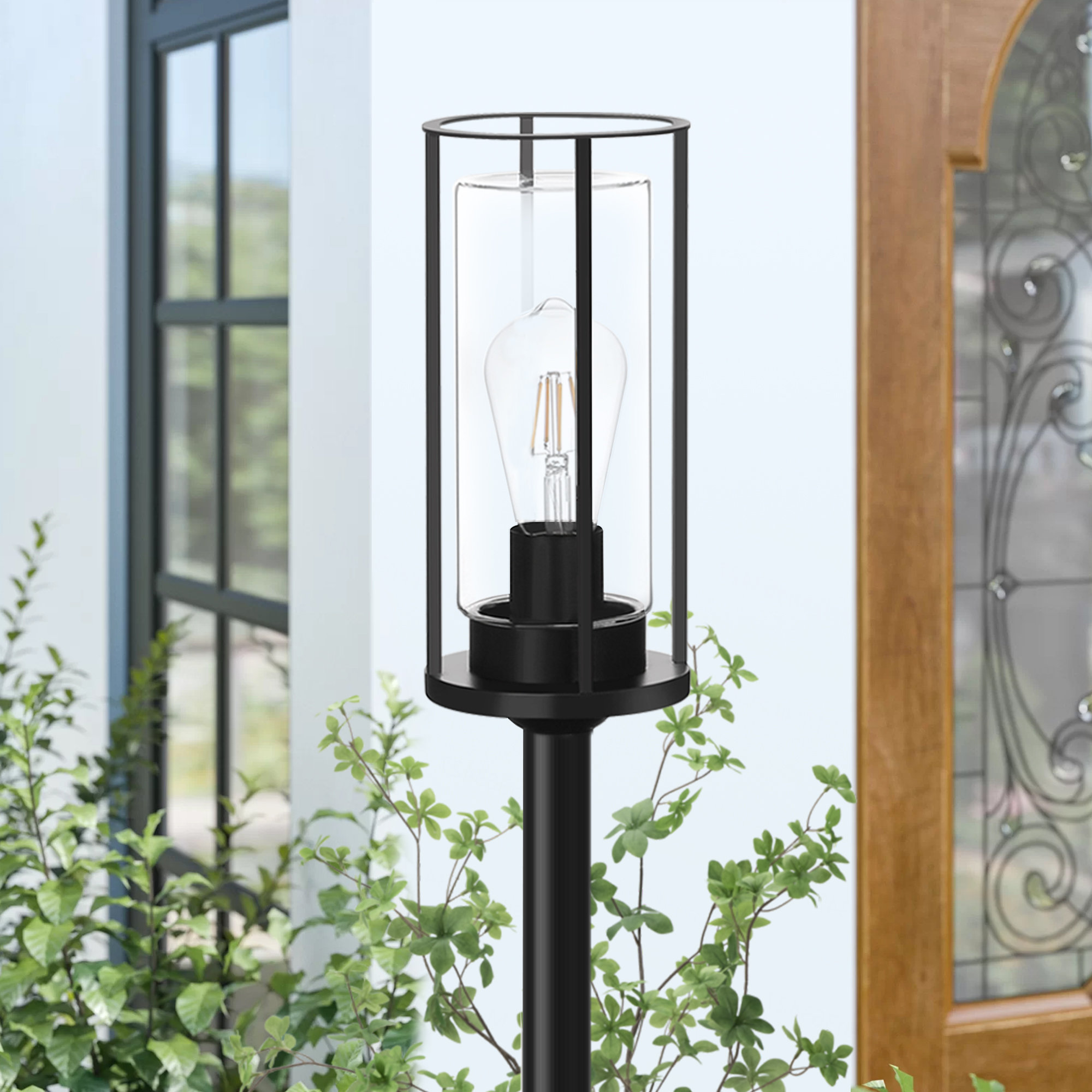 17 Stories Dailin Transparent Lamp Post (Full) - Wayfair Canada