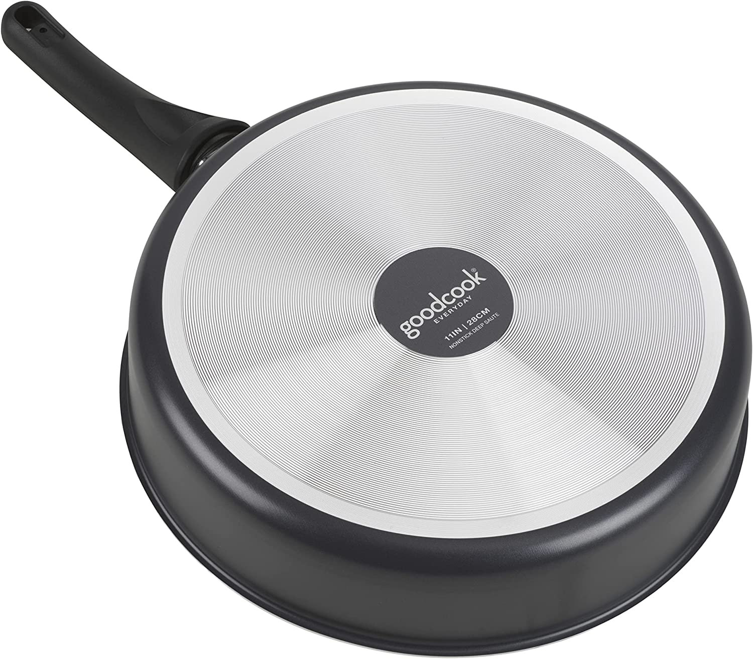 Good Cook 4 Quarts qt. Non-Stick Aluminum Saute Pan with Lid | Wayfair