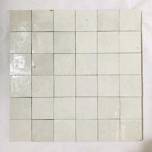 Moroccan Mosaic Tile House 2" x 2" Zellige Mosaic Wall & Floor Tile ...