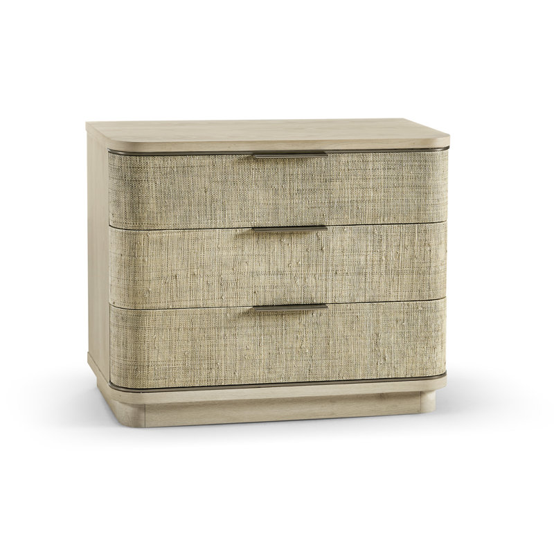 Jonathan Charles Fine Furniture Water 3 - Drawer Nightstand | Perigold