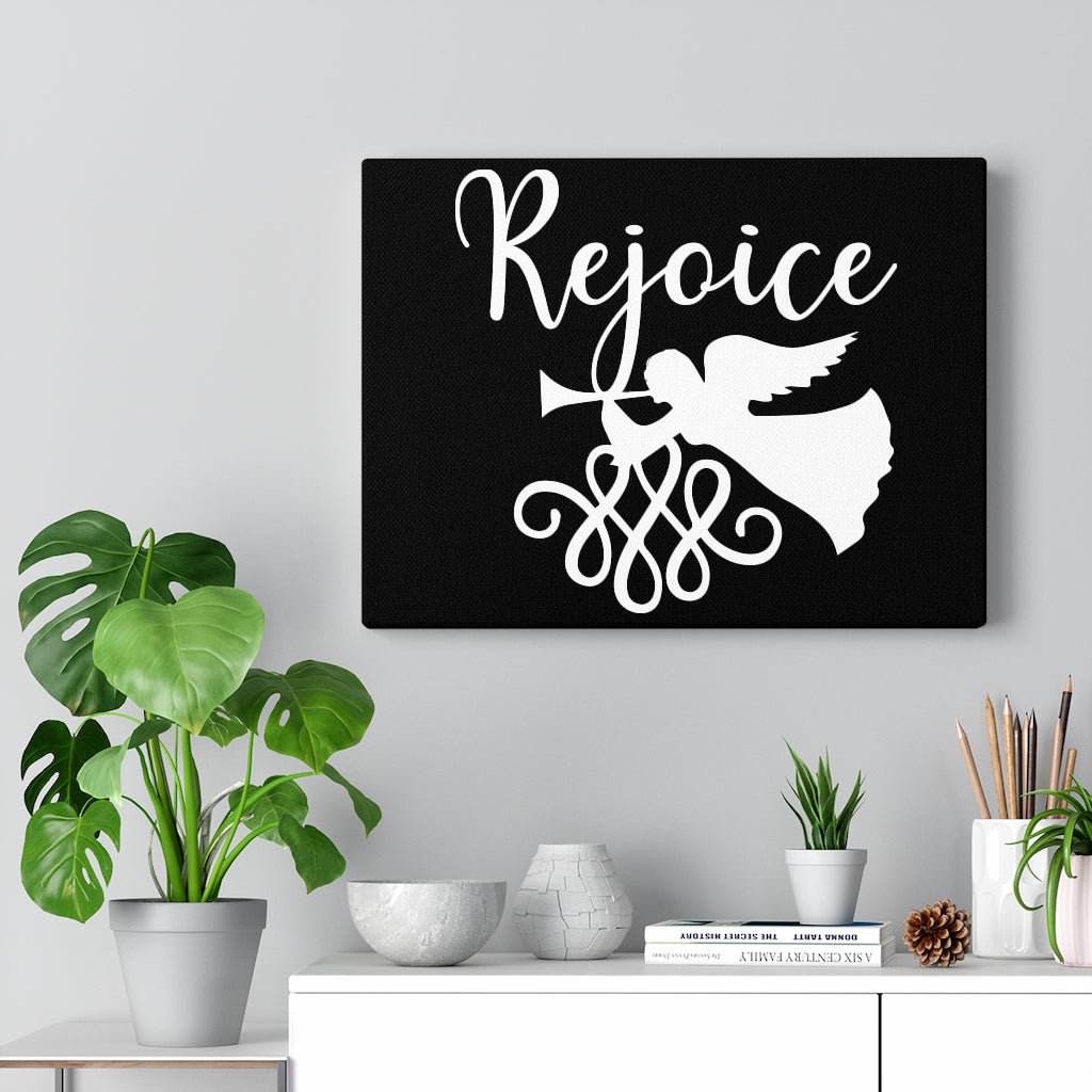 Trinx Rejoice Christian Wall Art Bible Verse Print Ready to Hang | Wayfair