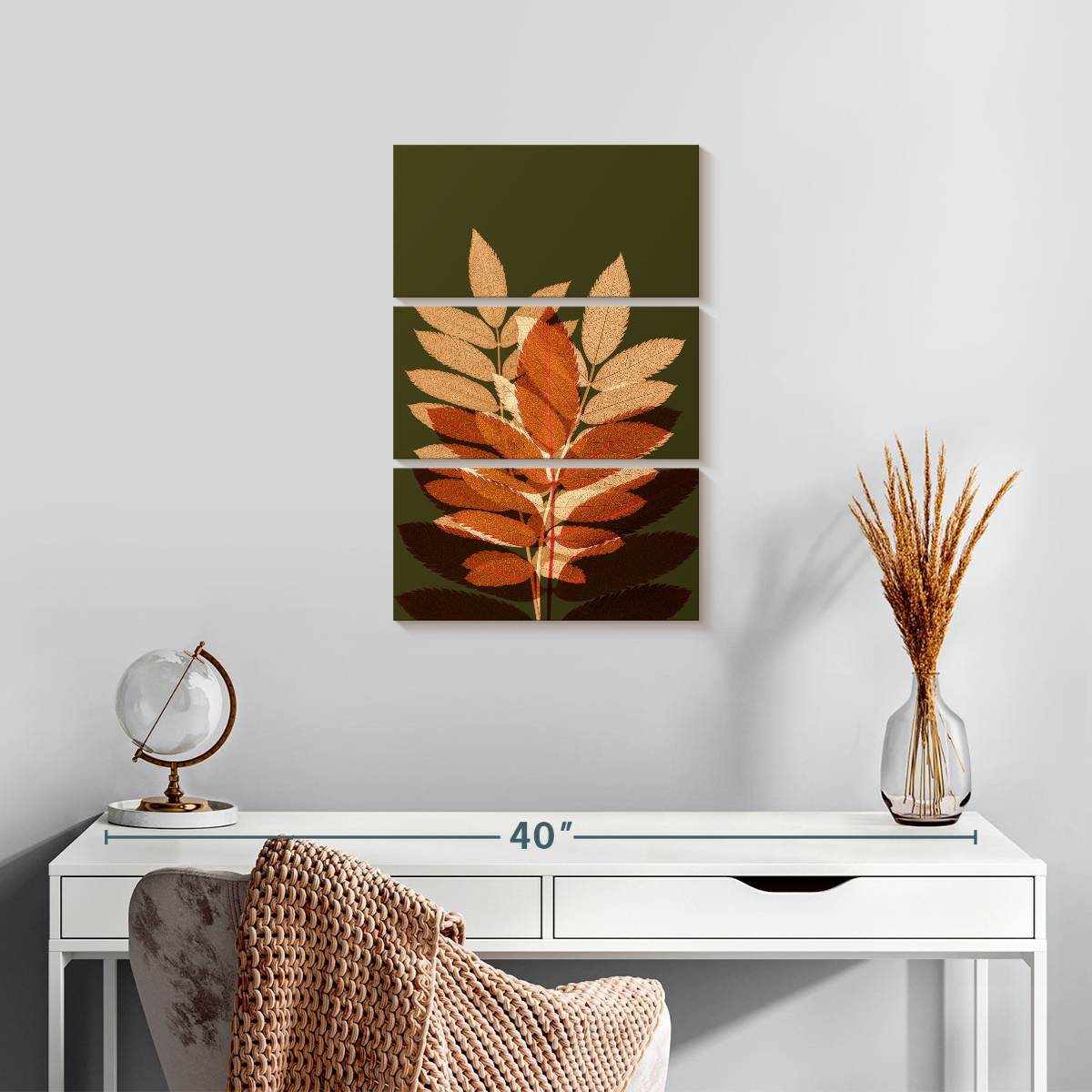 Lark Manor™ Harnek Fall Leaves II | Wayfair
