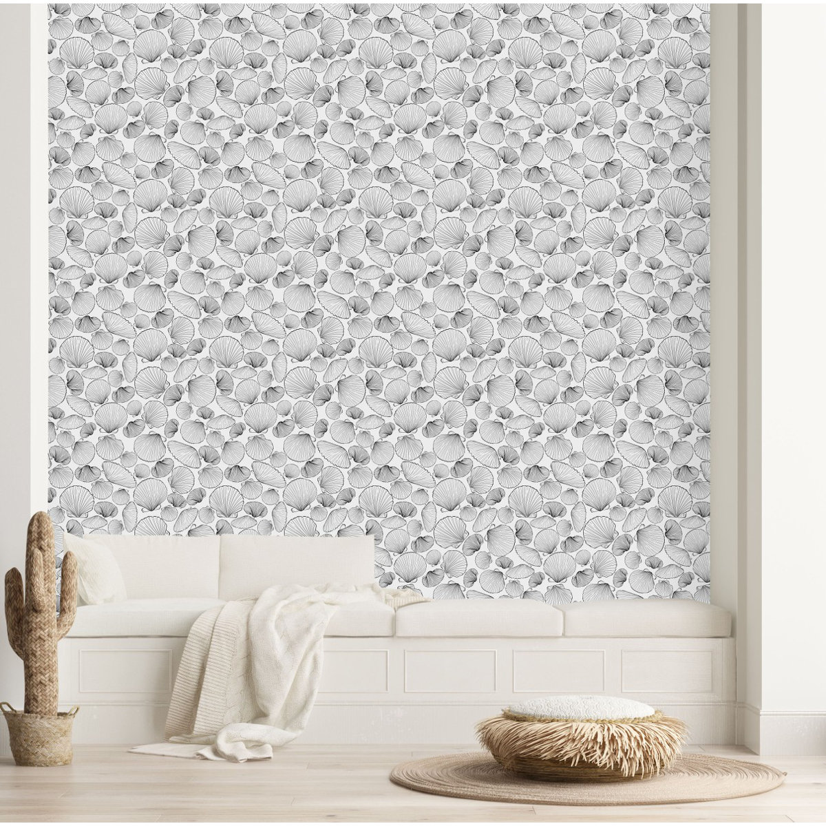 Rosecliff Heights Allicyn 25" W Peel and Stick Wallpaper Tile | Wayfair